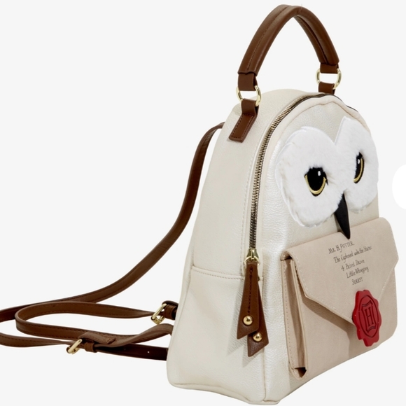 Bioworld | Bags | Nwt Harry Potter Hedwig Mini Backpack | Poshmark
